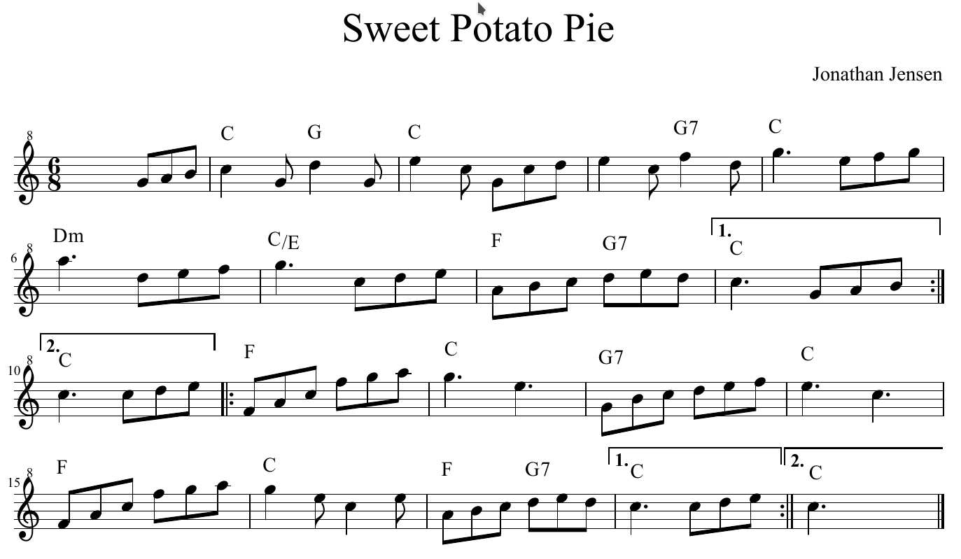 Dancing Maggot - Sweet Potato Pie